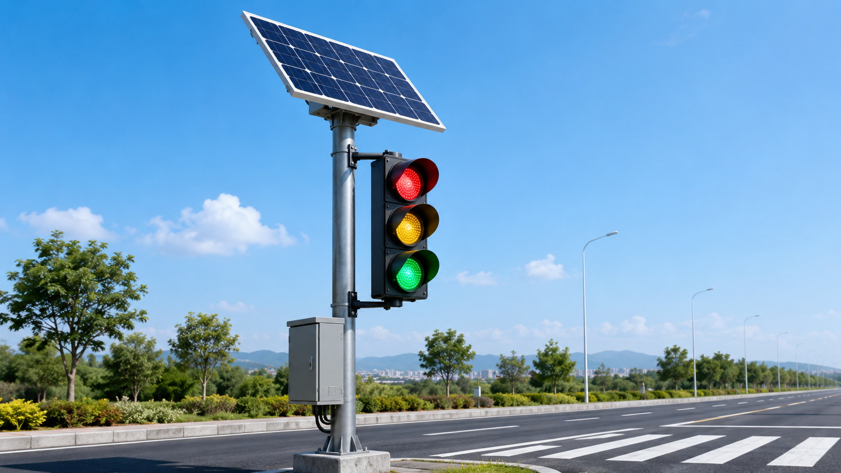 How Intersection Traffic Lights Work And Why Solar Signal Systems ...